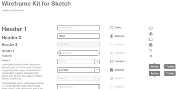 Best Sketch Wireframe Kits to Get Your Project Started | Slickplan