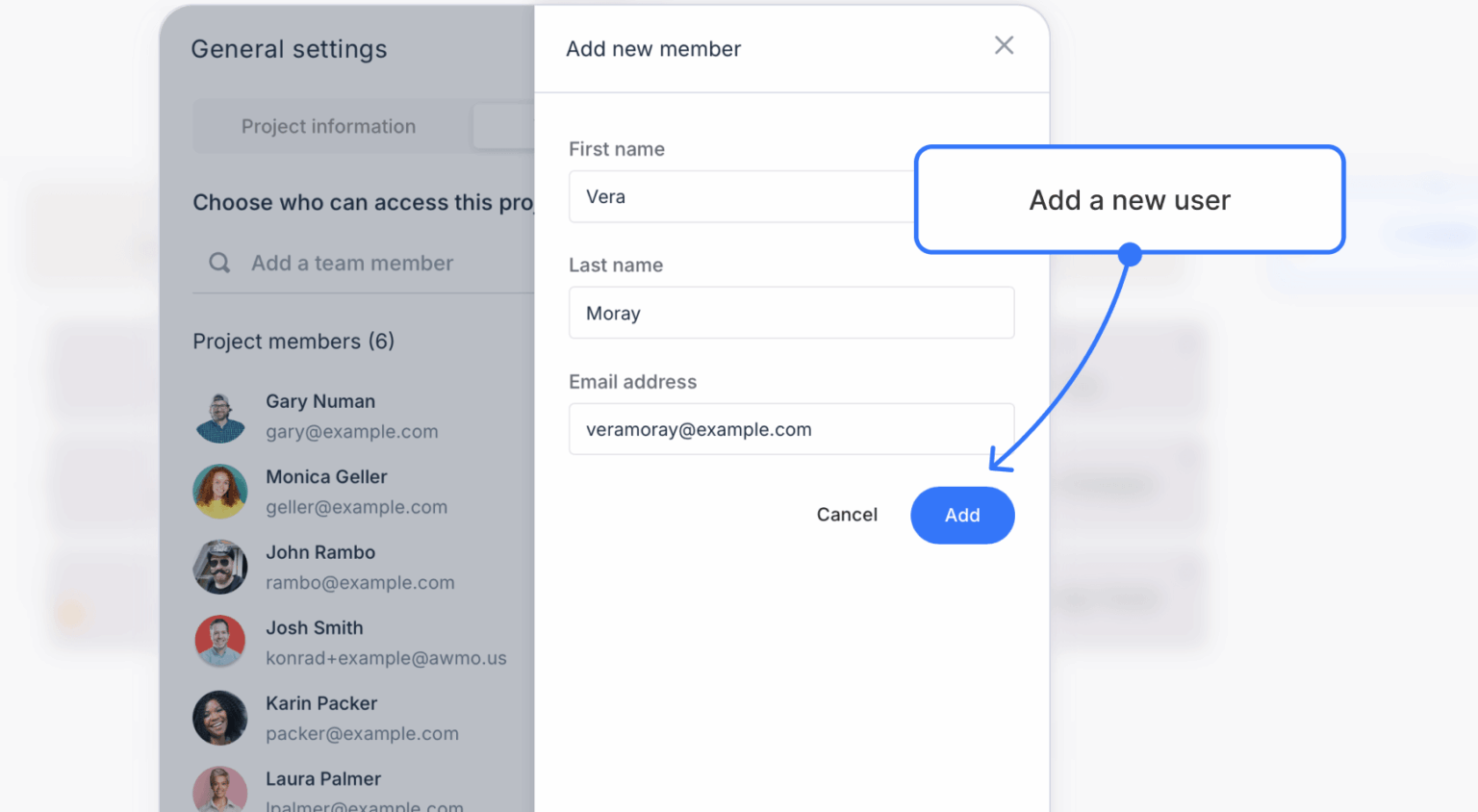 Adding a Project Manager | Slickplan