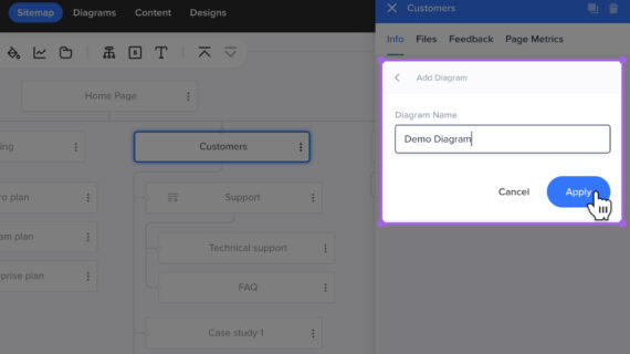 Rename a Diagram | Slickplan
