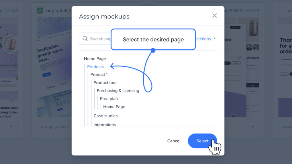 Adding Designs to Projects | Slickplan