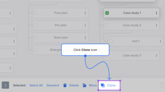 Cloning Sitemap Pages | Slickplan
