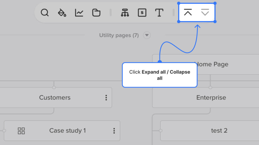 Maximizing the Sitemap Builder Workspace | Slickplan