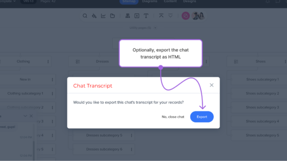 Using Real-Time Messaging (Chat) | Slickplan