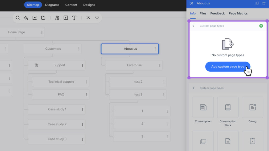 Creating Custom Page Types | Slickplan