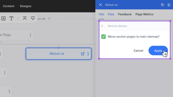 Creating Sitemap Sections | Slickplan