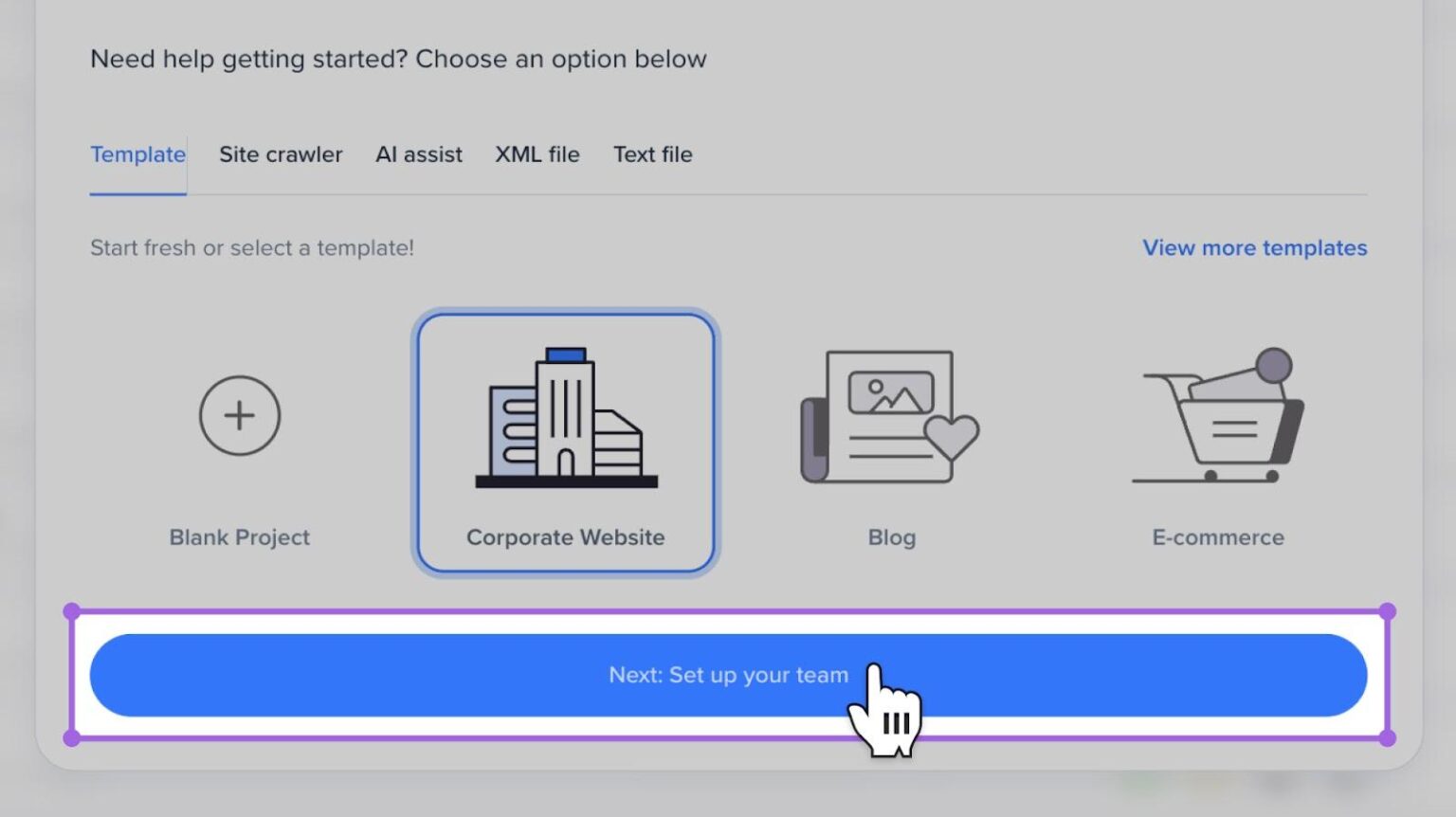Starting a New Project: Quick Guide | Slickplan