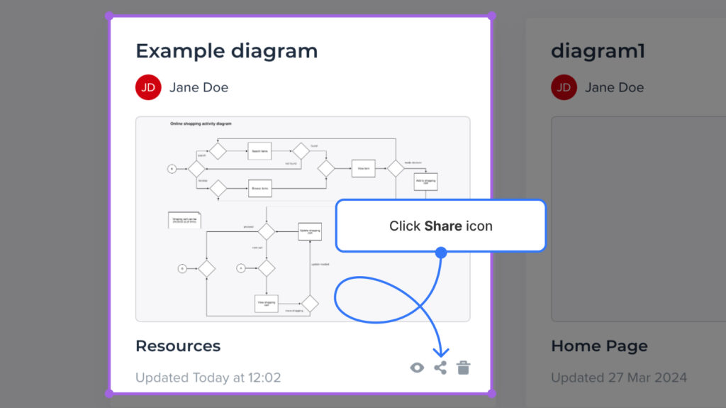 Sharing Slickplan Projects | Slickplan